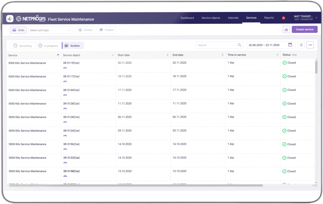 Fleet Maintenance App – TELEMATICS | GPS TRACKING | GPS | FLEET ...
